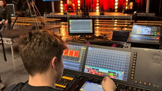 PRG apprentice team stages Production Futures' event | AV Magazine