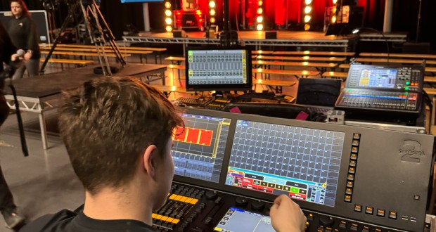 PRG apprentice team stages Production Futures' event | AV Magazine