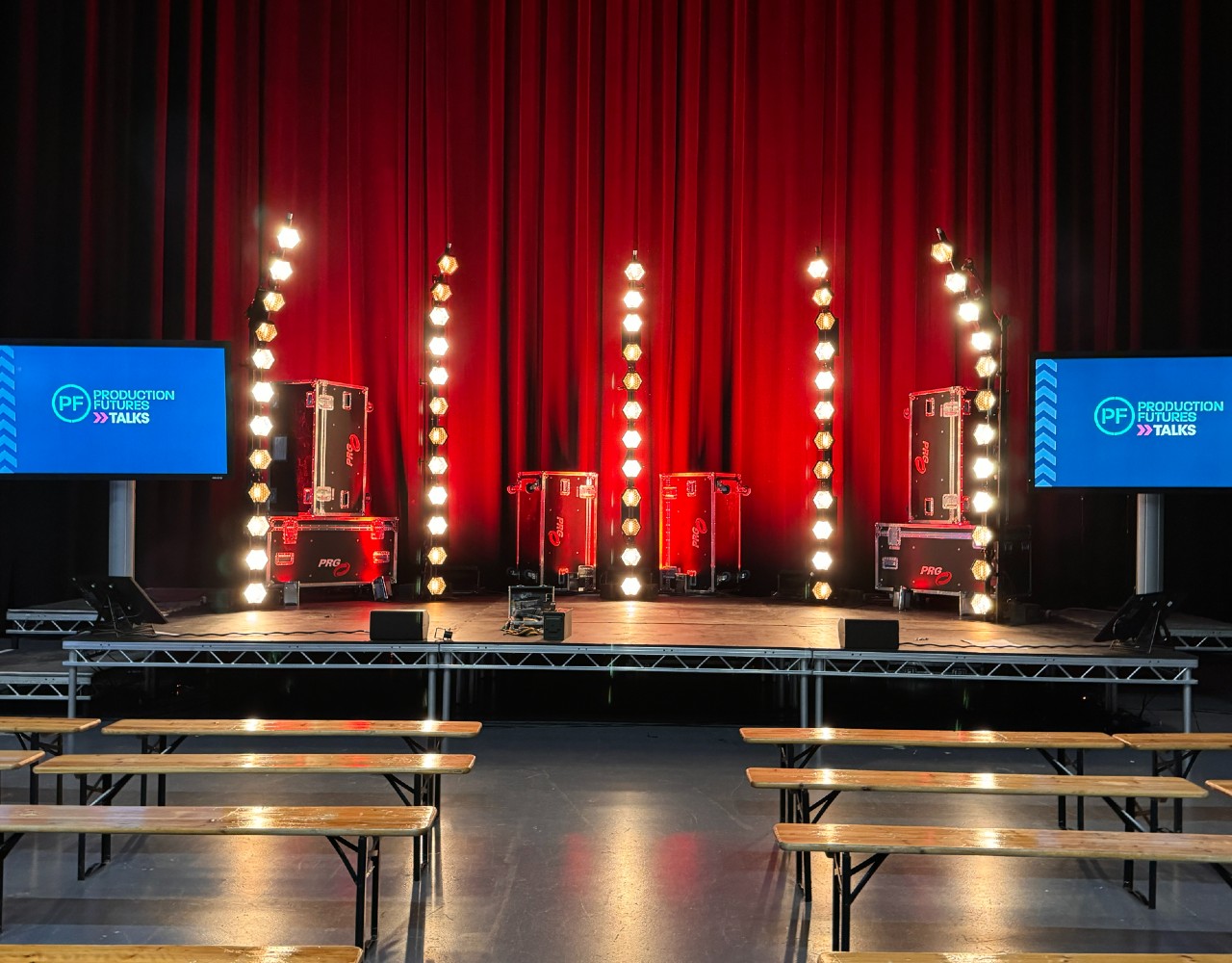 PRG apprentice team stages Production Futures' event | AV Magazine