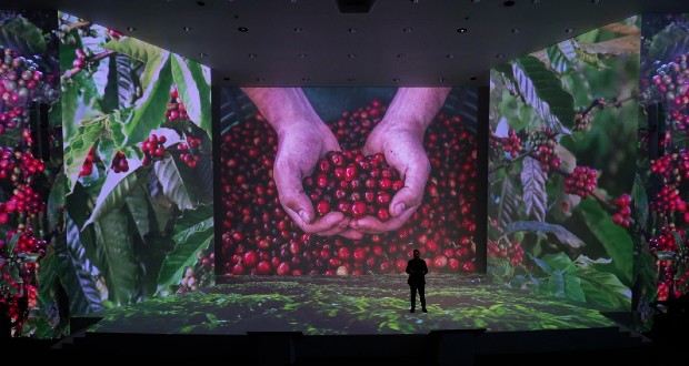 Nescafe launches coffee machine with immersive projection | AV Magazine