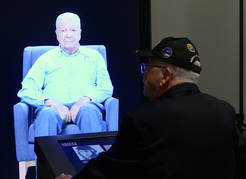 World War II veterans talk to museum visitors with video AI | AV Magazine