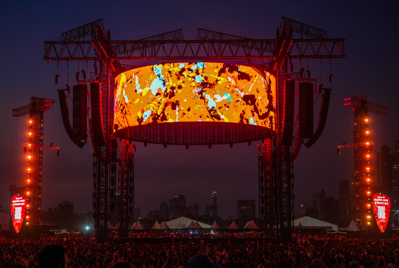 PANTHER arrays sourced locally for Ed Sheeran's India gig | AV Magazine