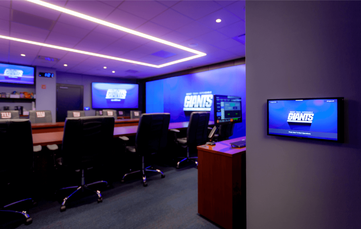 Crestron brings New York Giants' draft room into modern era | AV Magazine