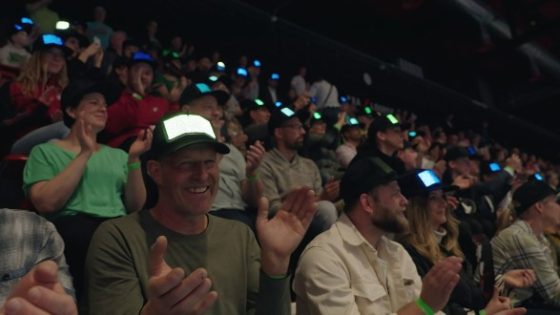 Swiss handball fans trial LED-equipped smart textile caps