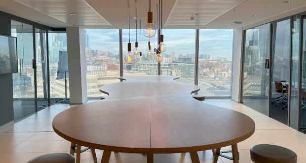 Shard business school meeting rooms upgraded by GVAV | AV Magazine