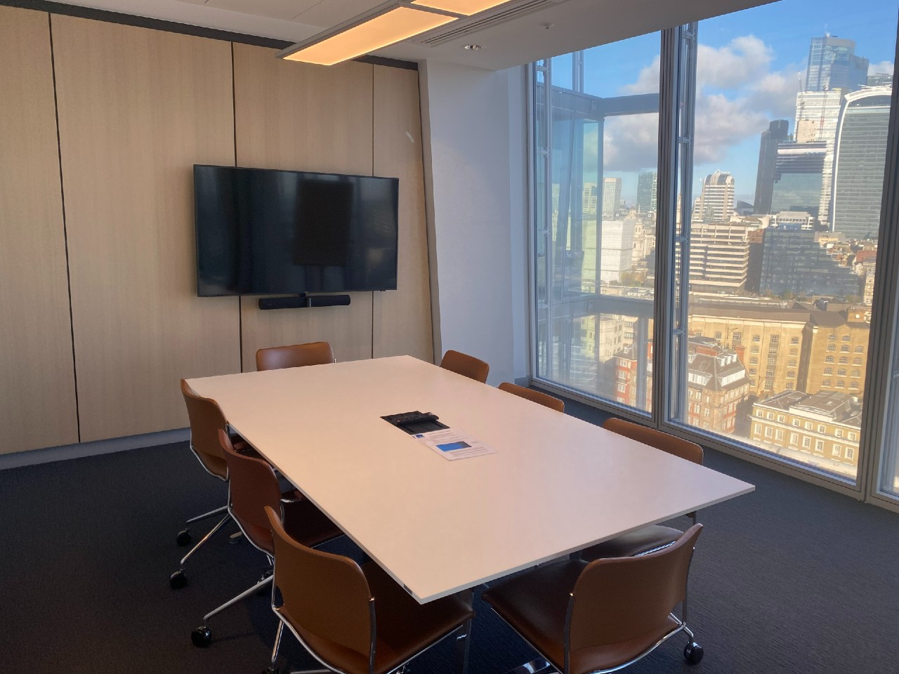 Shard business school meeting rooms upgraded by GVAV | AV Magazine