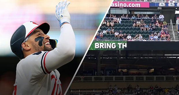 Minnesota Twins baseball pitcher turns LED display dark | AV Magazine