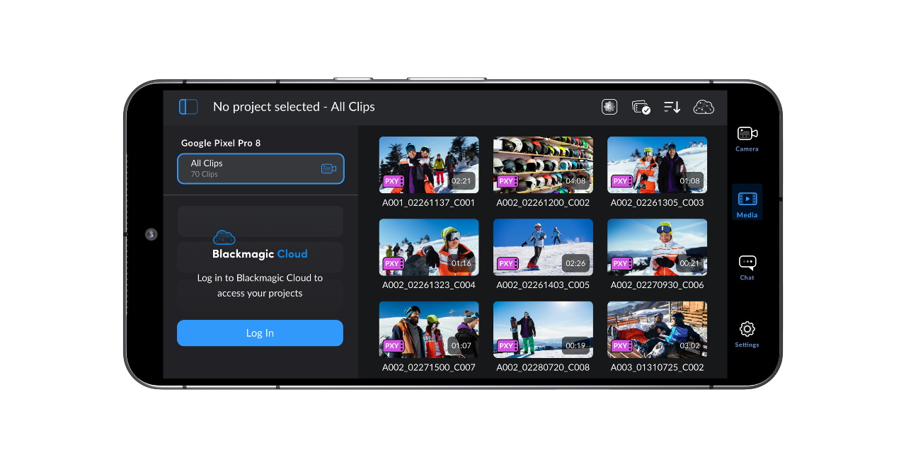 Blackmagic Camera app introduced for Android phones | AV Magazine