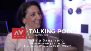 Gina Sansivero, president of Women in AV and IT| AVI TV | AV Magazine