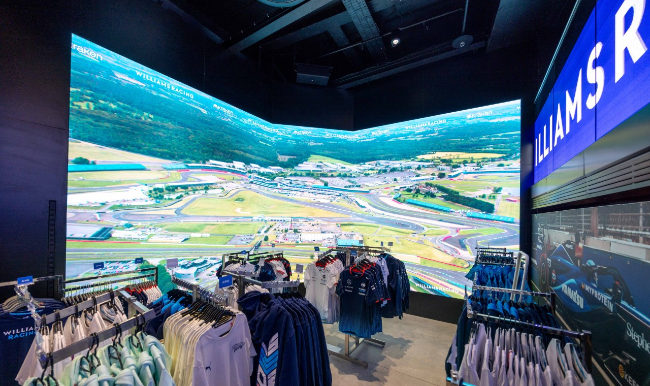 F1 fan zone launches Below The Lights experience centre | AV Magazine