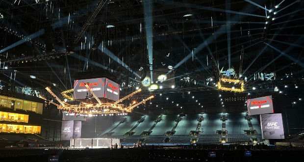 UFC makes Kingdom of Saudi Arabia debut with Clair Global | AV Magazine