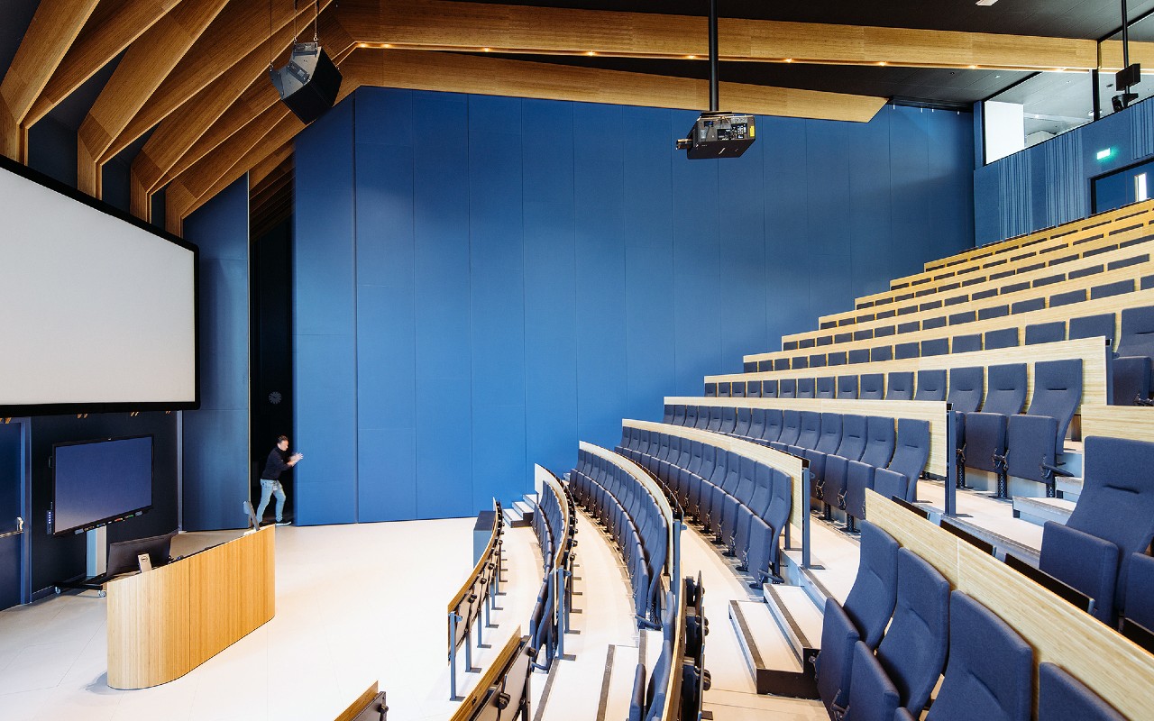 TU Delft’s new Echo building echoes uni choice of NAV Pro | AV Magazine