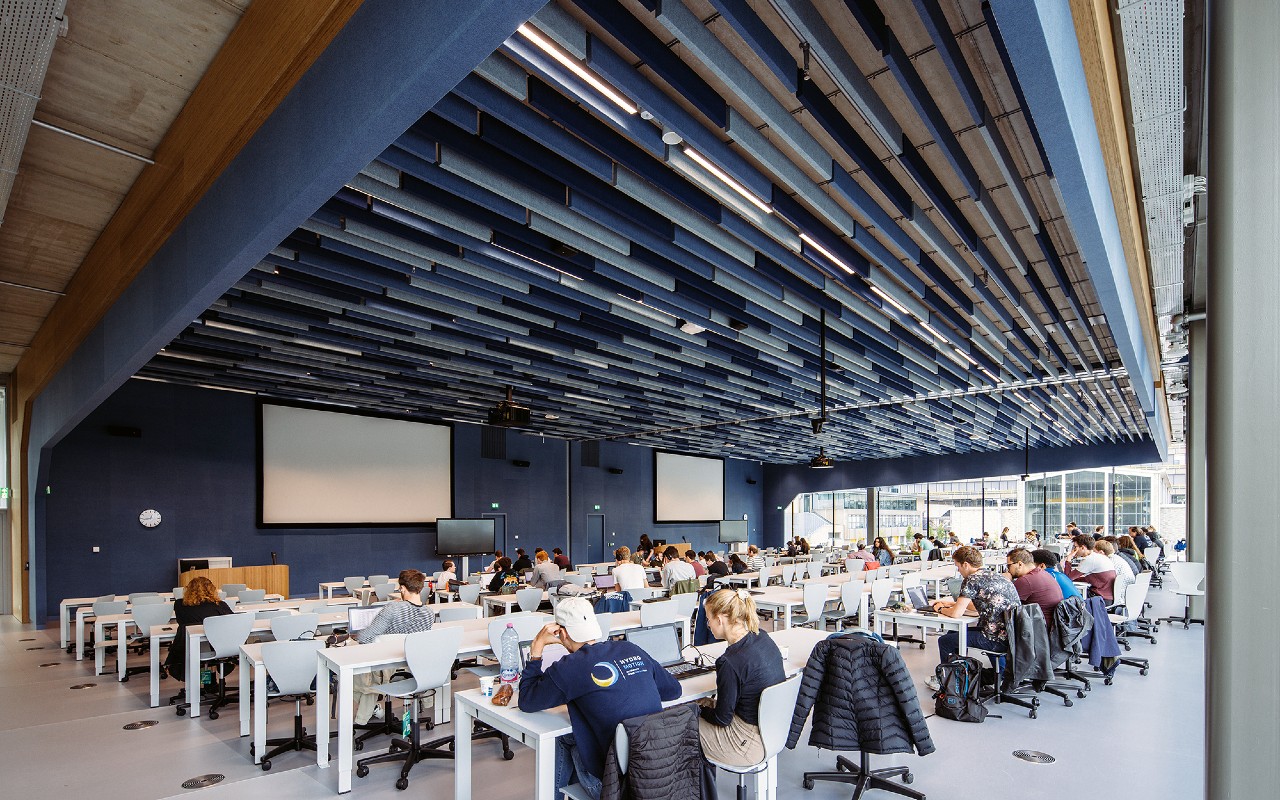 TU Delft’s new Echo building echoes uni choice of NAV Pro | AV Magazine