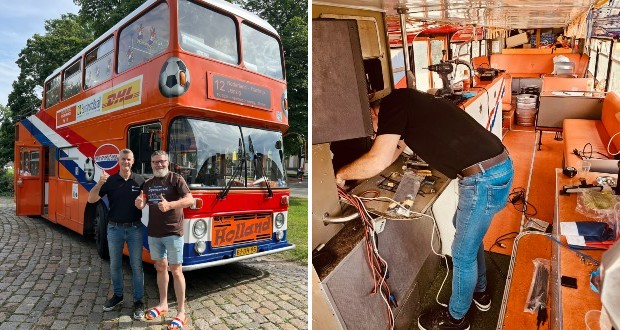 Dynacord equips Dutch Oranje Bus for Euro 2024 parades | AV Magazine