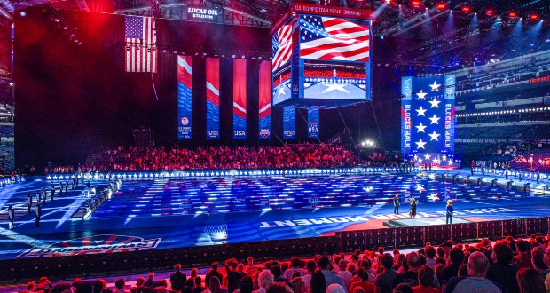 Riedel’s Artist deployed at record-breaking US swim trials Riedel’s ...