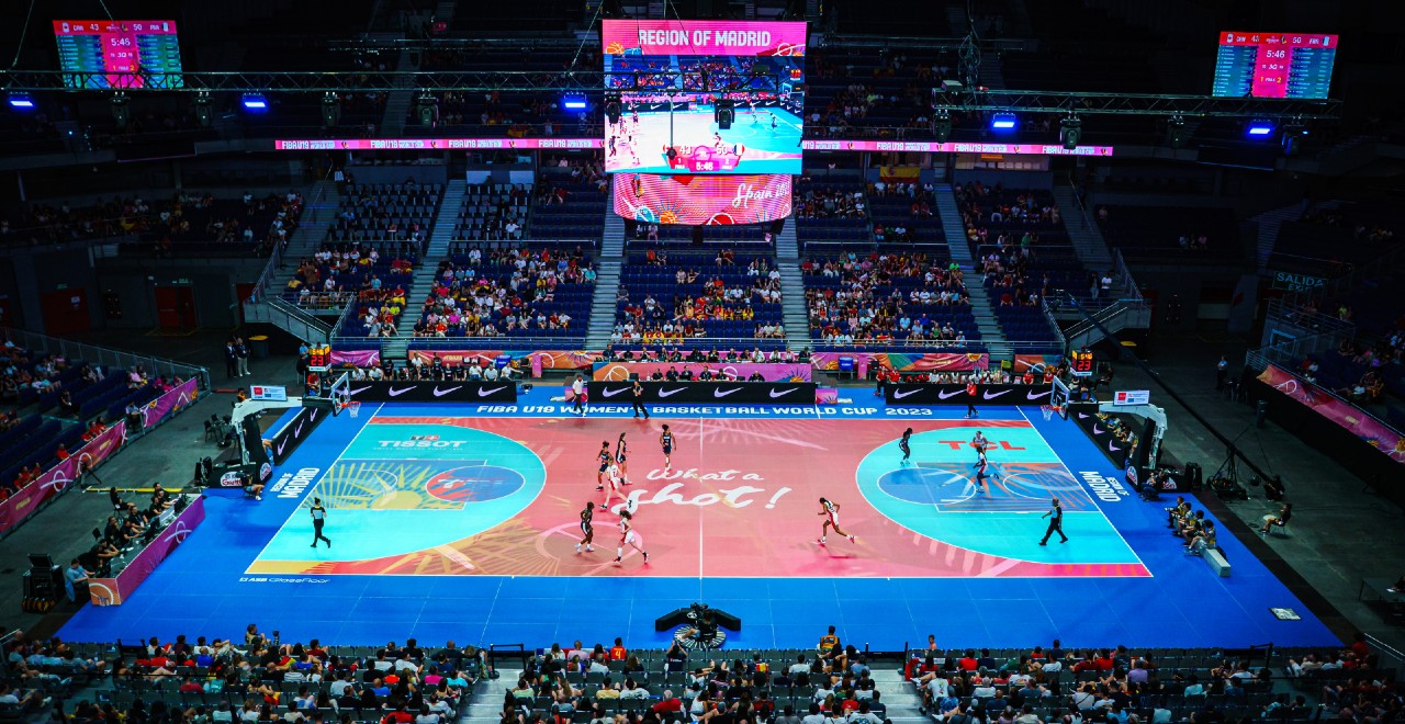 Absen partnership delivers basketball cup's LED sport floor | AV Magazine