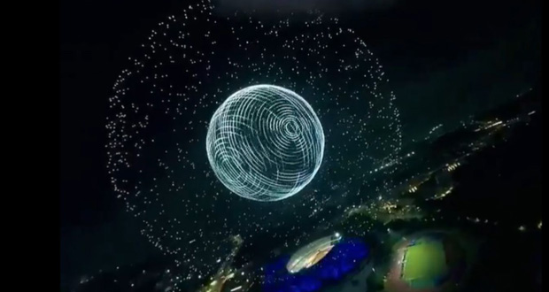 Record-breaking 8,100 drones take to sky for show in China | AV Magazine