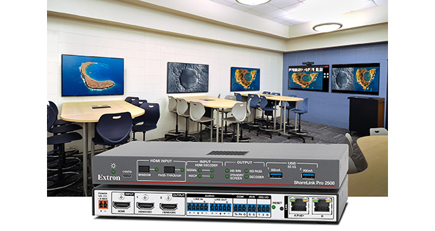 Extron adds wireless sharing on dual 4K displays to range | AV Magazine