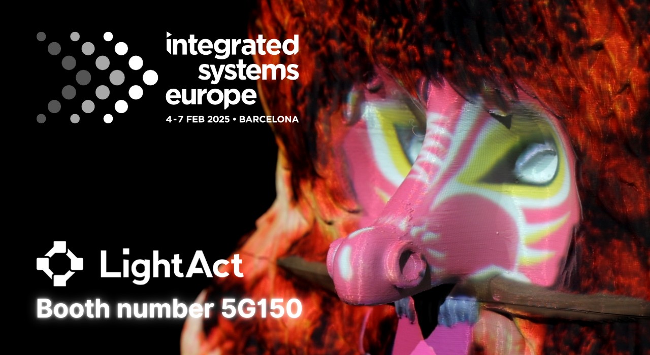 LightAct to show projection competition winners' art at ISE | AV Magazine