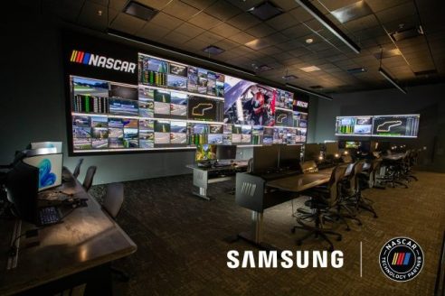 Samsung brings The Wall to NASCAR race control room | AV Magazine