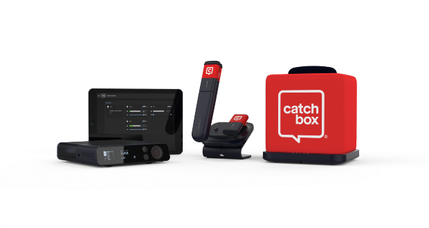 Catchbox presents a wireless mic system with built-in DSP | AV Magazine