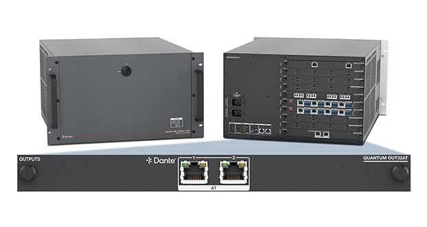 Extron unveils Dante output card for Quantum Ultra II | AV Magazine