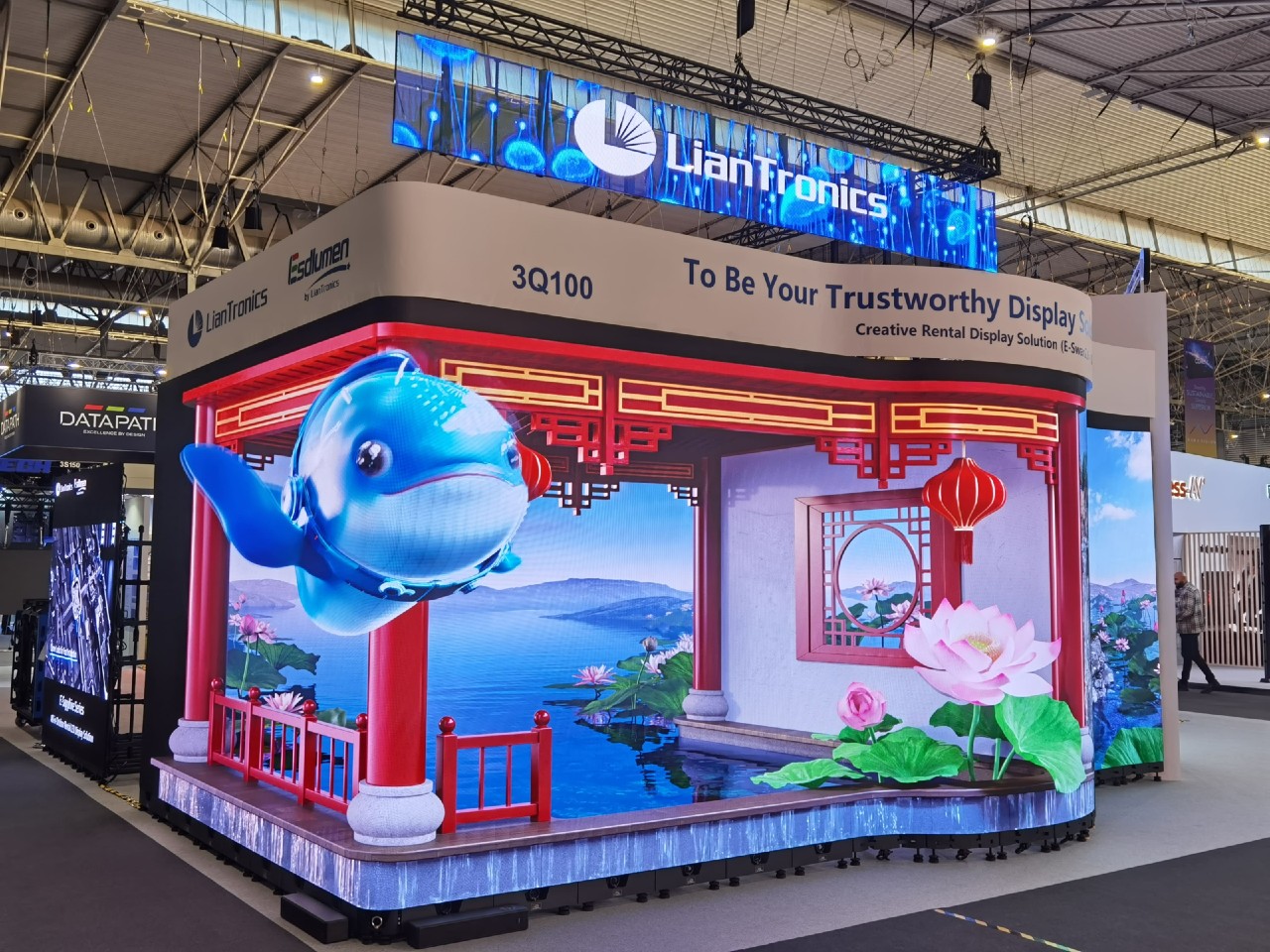 LianTronics and Esdlumen unveil wave-shaped LED at ISE | AV Magazine