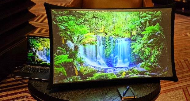 Arovia doubles size of its collapsible Splay Max displays | AV Magazine