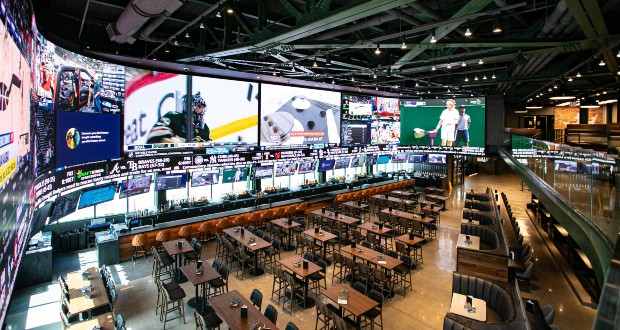 Sportbooks LED screen can broadcast 20 events at once | AV Magazine