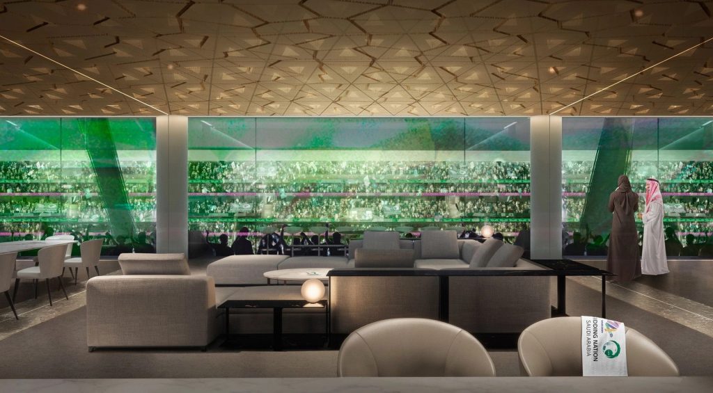 Crystal-like, soaring Saudi stadium to light up World Cup | AV Magazine