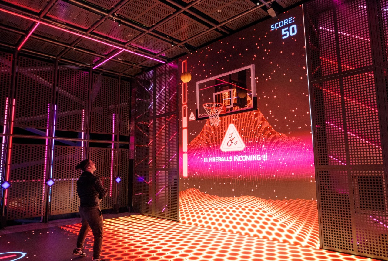 Conductr introduces world-first outdoor LED sports court | AV Magazine
