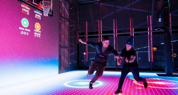 Conductr introduces world-first outdoor LED sports court | AV Magazine