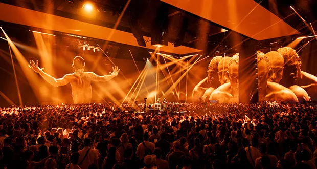 World-first 360° projection concert venue launches tour | AV Magazine