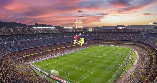 World's largest LED mesh flying display takes to the skies | AV Magazine