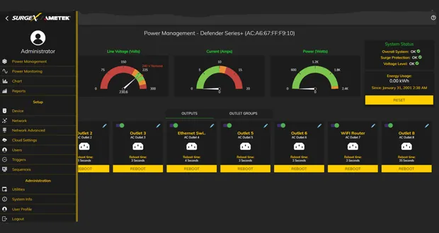 Smart power, sustainable future - Remote power management from SurgeX ...