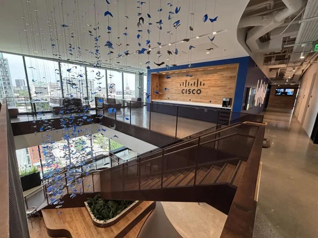 Cisco designs for workplace data at new showcase office | AV Magazine