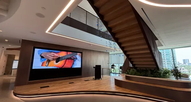 Cisco designs for workplace data at new showcase office | AV Magazine