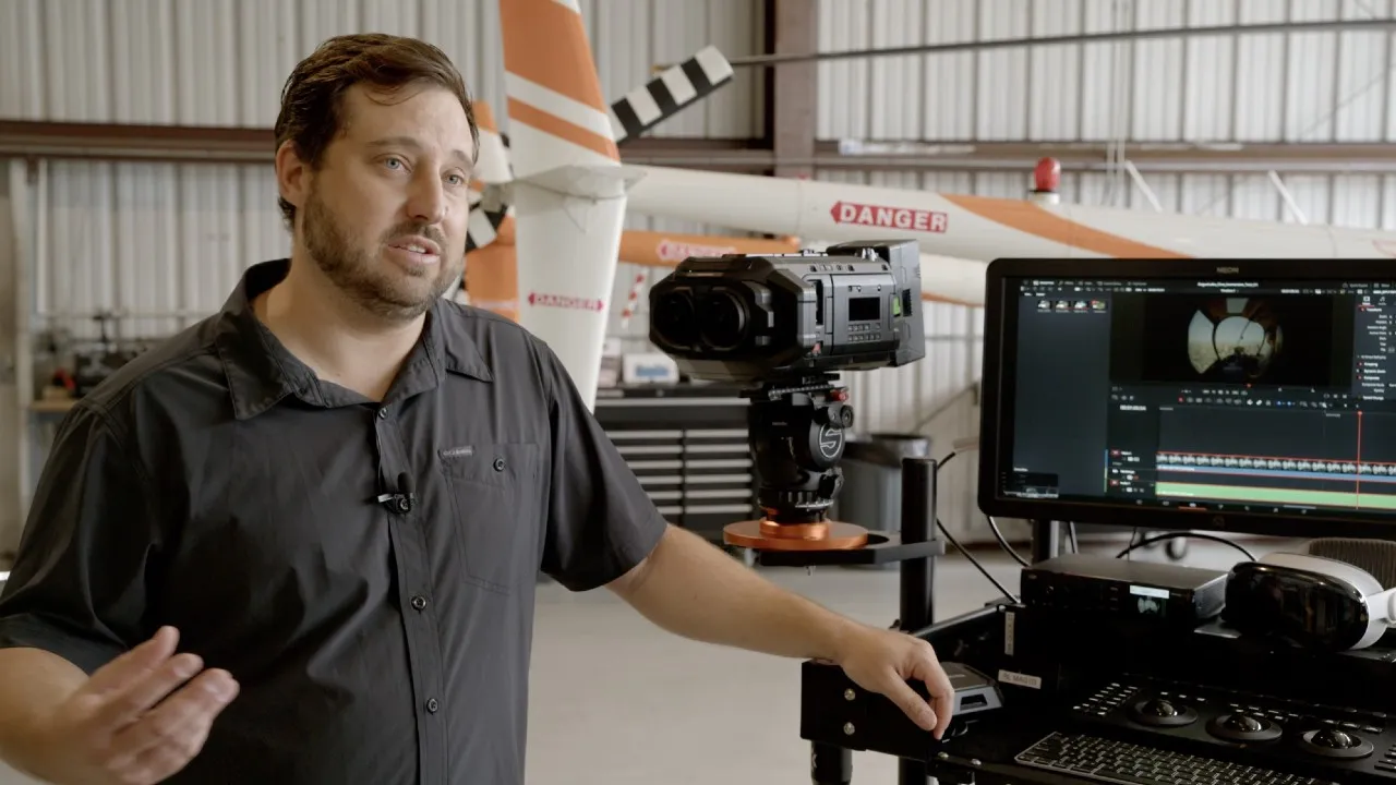 Blackmagic camera brings flight training to Apple Vision Pro | AV Magazine