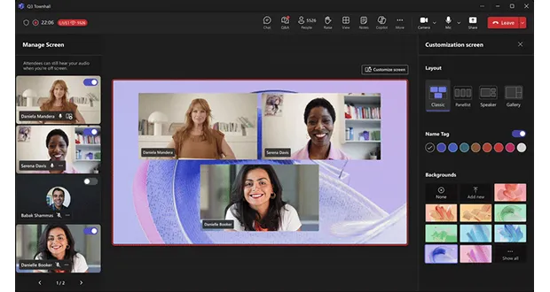 Microsoft integrates Teams Rooms with town hall events | AV Magazine