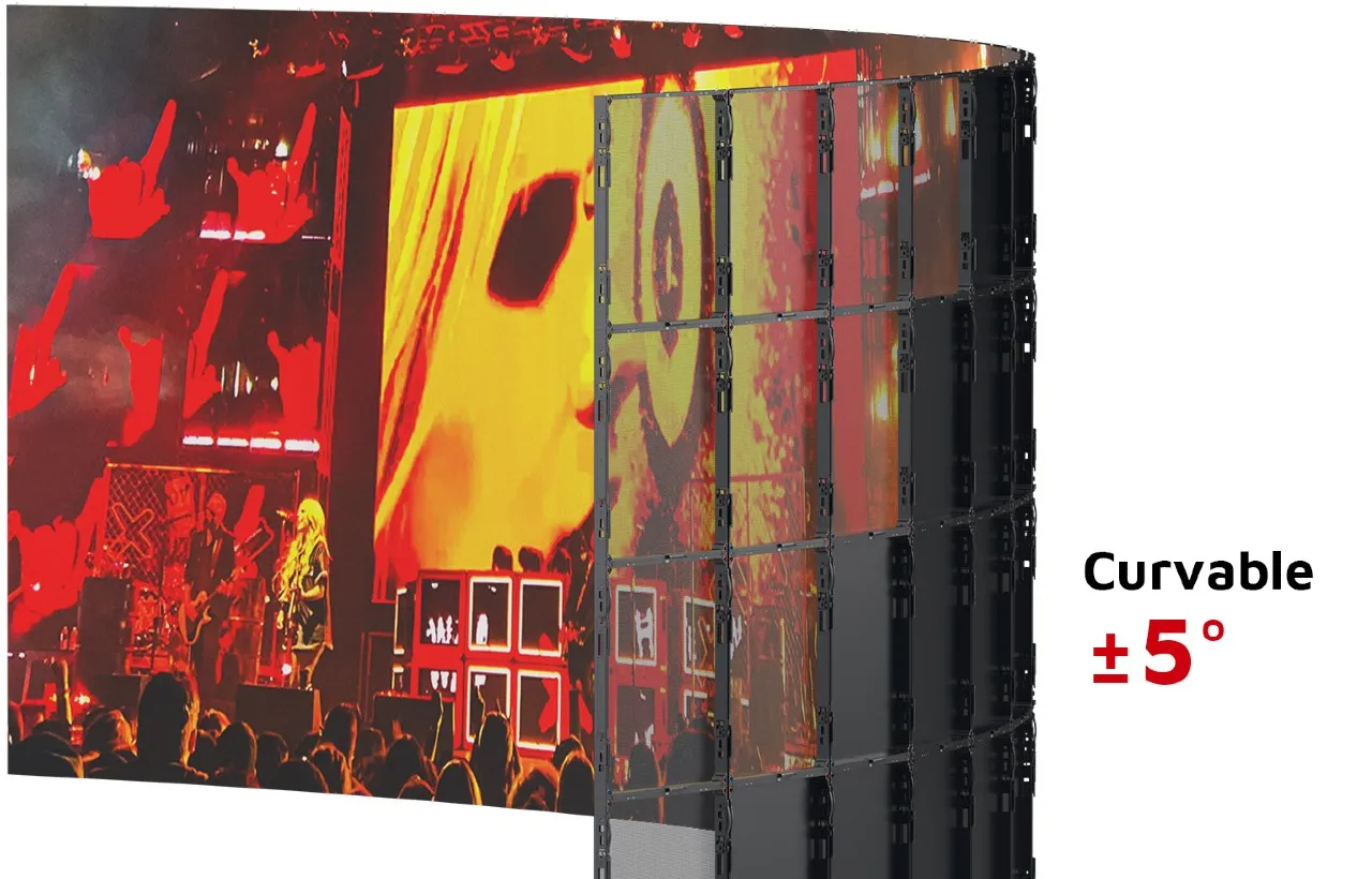 ROE Visual unveils 92% transparency LED rental display | AV Magazine