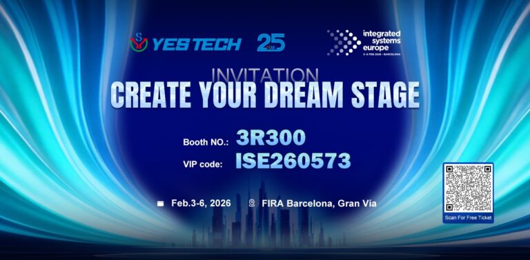 YES TECH to demo LED stage-display concept in Barcelona | AV Magazine