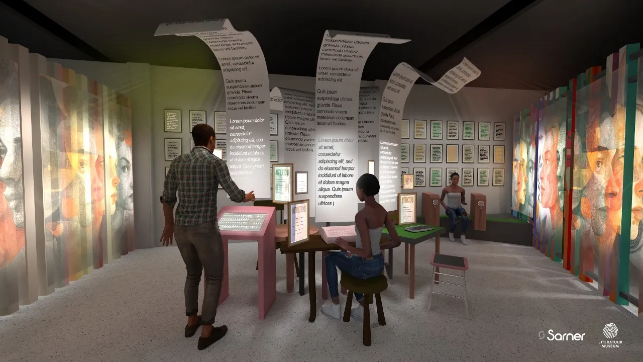 Literature museum books Sarner for interactive exhibits | AV Magazine