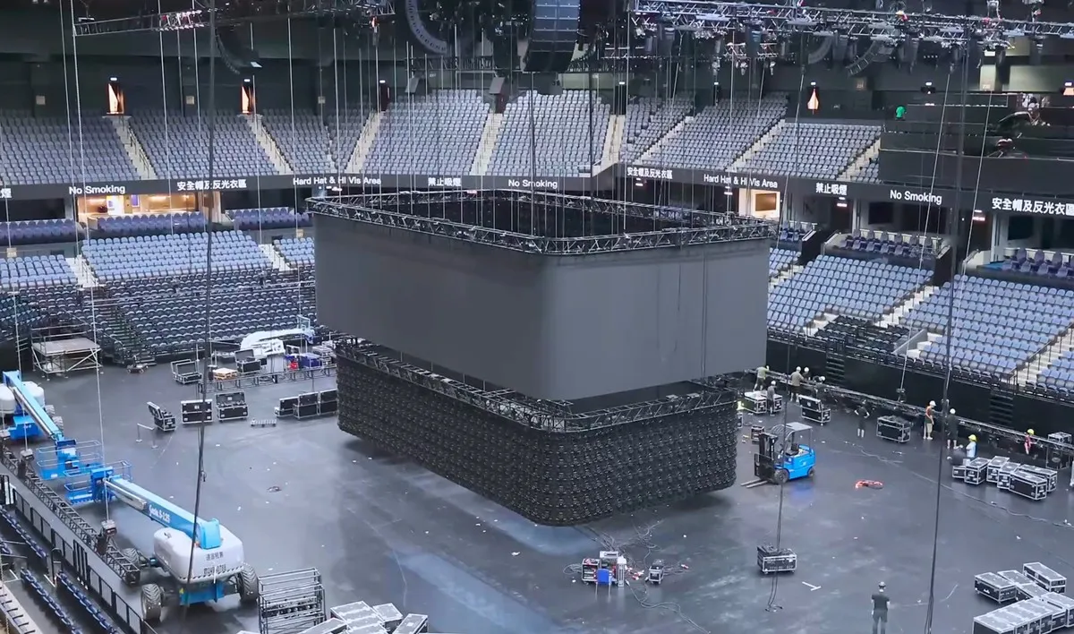 Dual-sided LED display marks NBA China Games comeback | AV Magazine