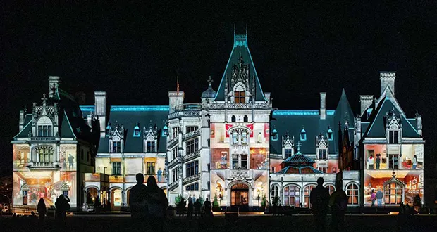 America's largest home mapped in 48-projector show | AV Magazine
