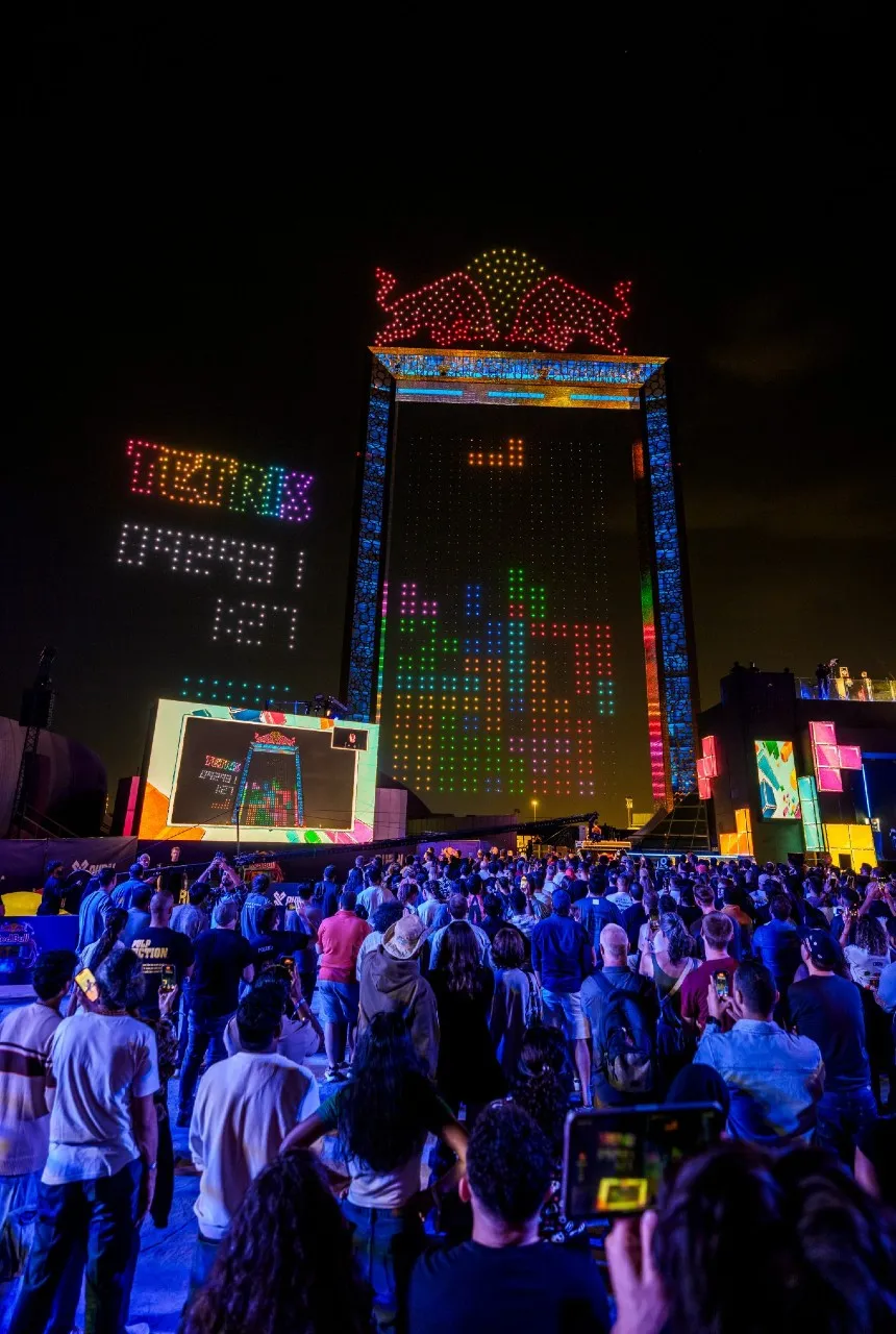 Dubai Frame becomes Tetris game for Red Bull world final | AV Magazine