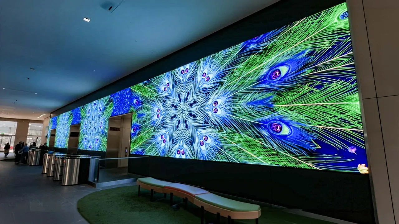 SNA Displays doubles pixel density of Salesforce waterfall | AV Magazine